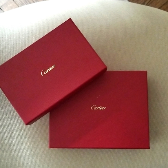 Cartier | Storage & Organization | Cartier Boxes Fir Cardholder And ...